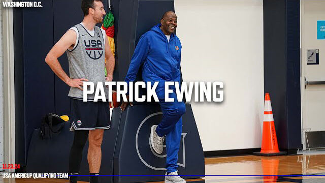 Patrick Ewing back with USA Basketball - USA Basketball