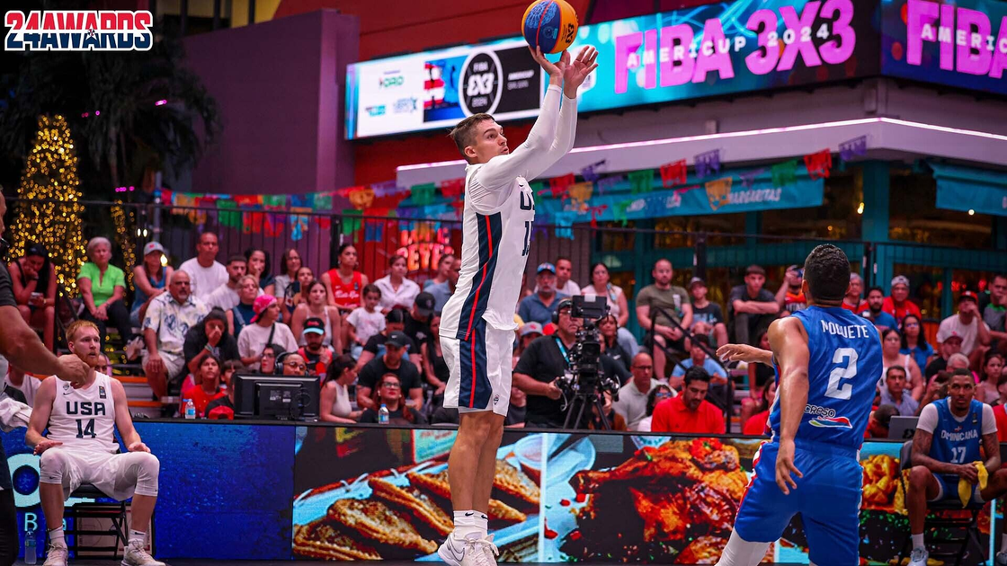 Dylan Travis 3x3 Male Athlete of the Year // 2024 USA Basketball Awards ...