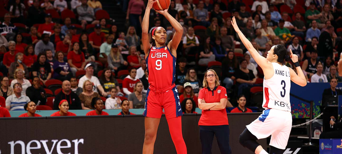 A’ja Wilson Named USA Basketball’s Female Athlete of the Year - USA ...