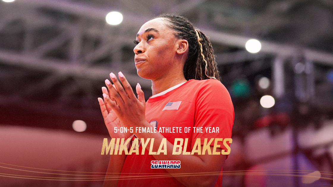 Mikayla Blakes Named 2025 USA Basketball 5-on-5 Female Athlete of the ...