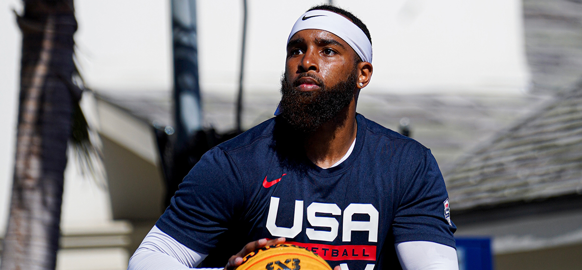 Domo Jones Right at Home On 3x3 Court - USA Basketball