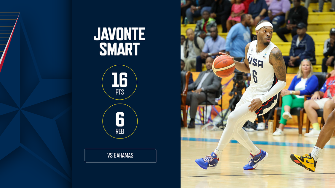 Javonte Smart 16 pts vs Bahamas | 2025 FIBA AmeriCup Qualifier | Feb ...